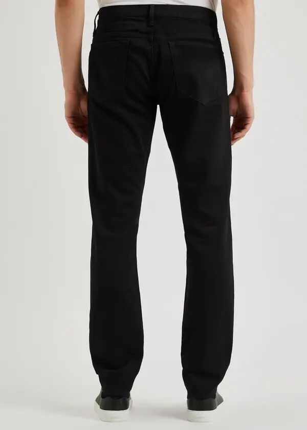 FRAME L'homme Slim-leg Jeans - Black