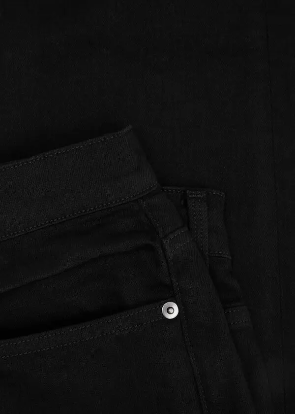 FRAME L'homme Slim-leg Jeans - Black