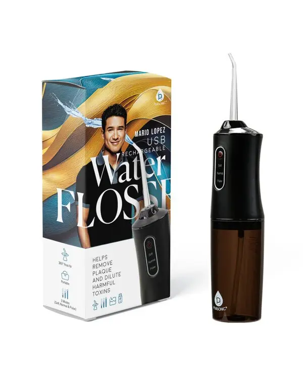 PURSONIC Mario Lopez Usb Water Flosser - Black