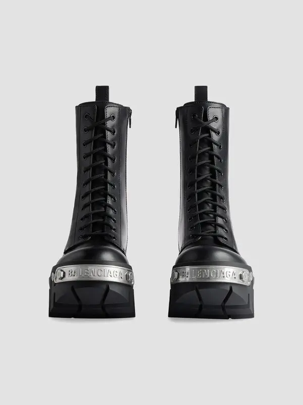 Balenciaga Bulldozer Lace-up Boots