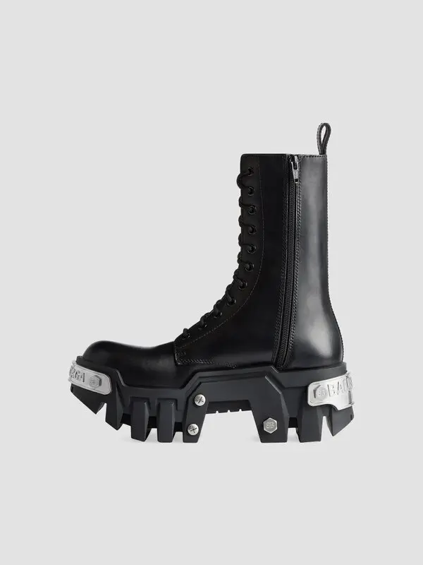 Balenciaga Bulldozer Lace-up Boots