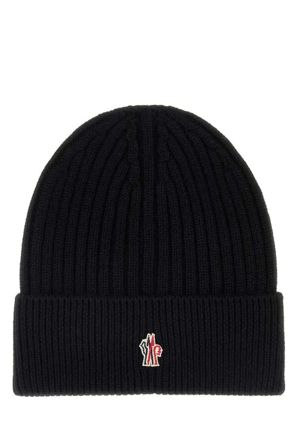Moncler Wool Beanie - Black