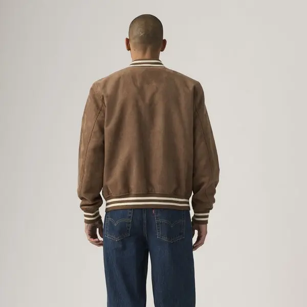 LEVI'S Faux Suede Varsity Jacket