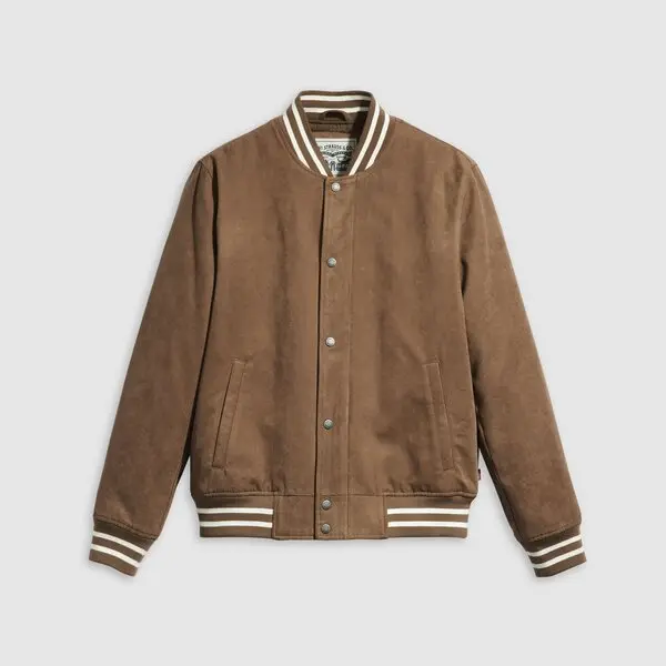 LEVI'S Faux Suede Varsity Jacket