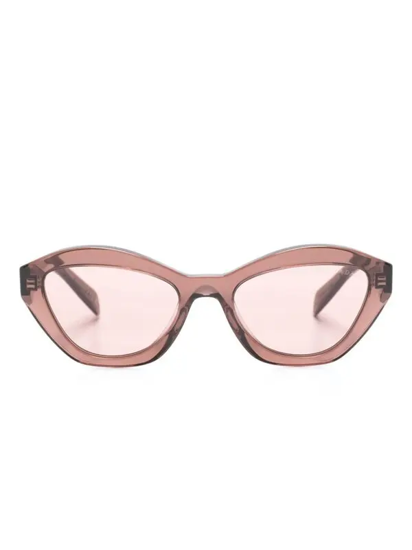 Prada Cat-eye Sunglasses - Brown