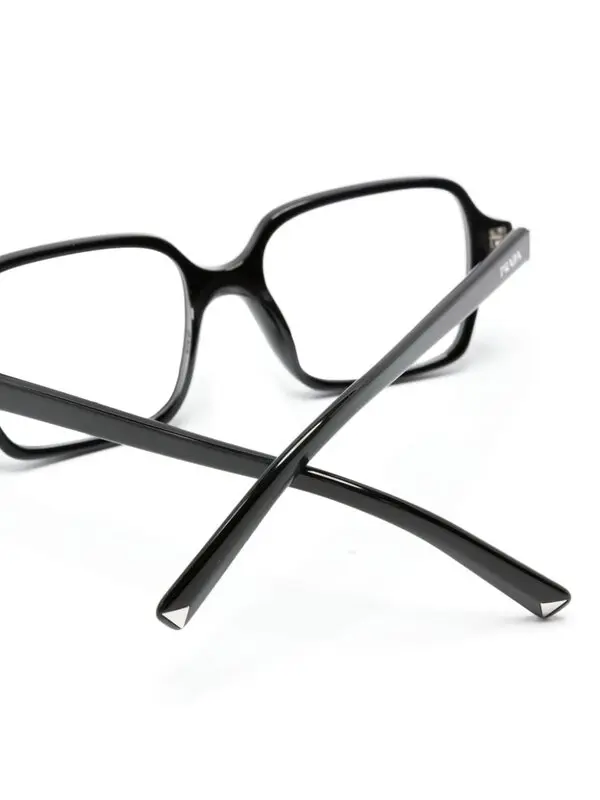 Prada Logo-print Square-frame Glasses