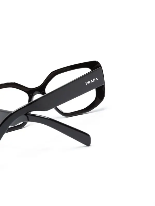 Prada Geometric Frame Glasses