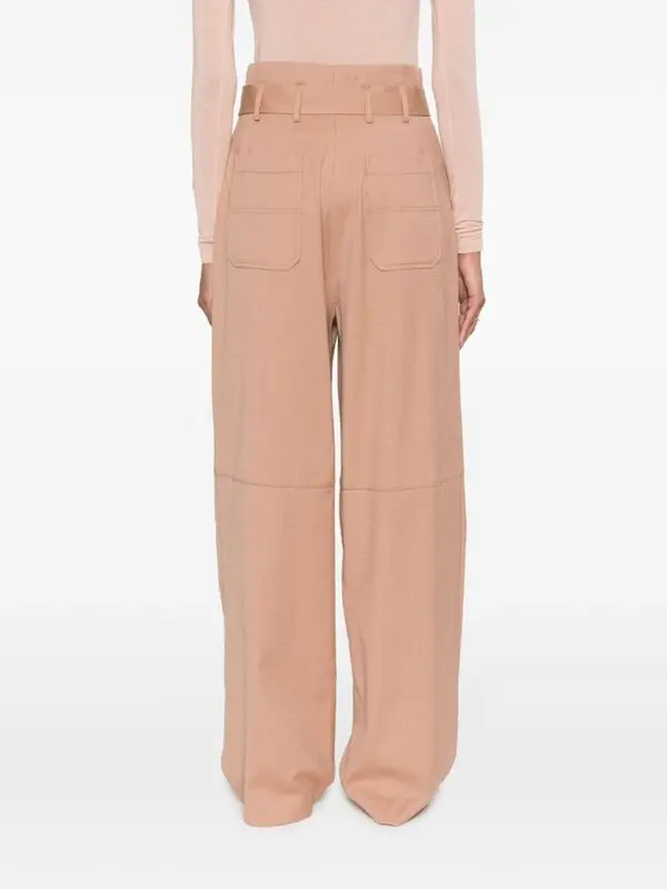 Pinko Belted Flannel Trousers