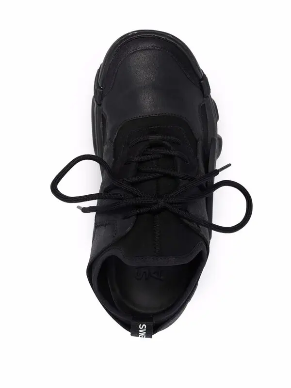 SWEAR Element Platform スニーカー SWEAR LONDON Element Platform Sneakers - Triple Black. Size : 43