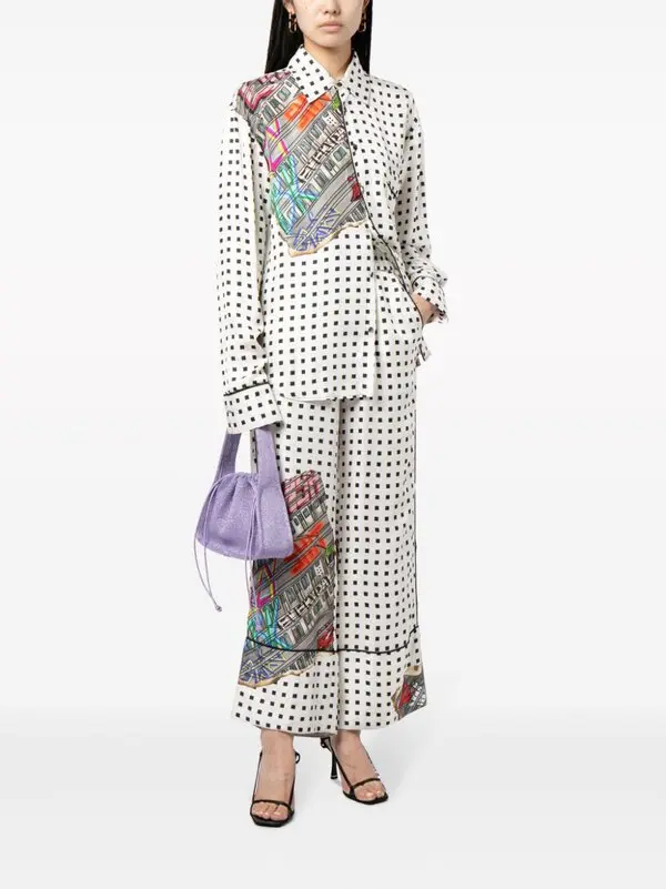 ROMEO HUNTE Gender Neutral Silk Shirt
