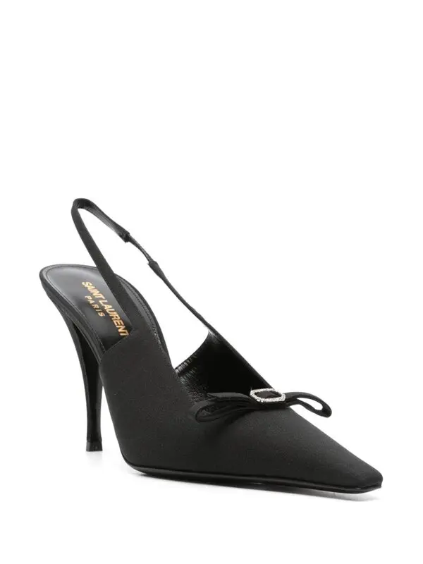 Saint Laurent Sadie 95mm Slingback Pumps