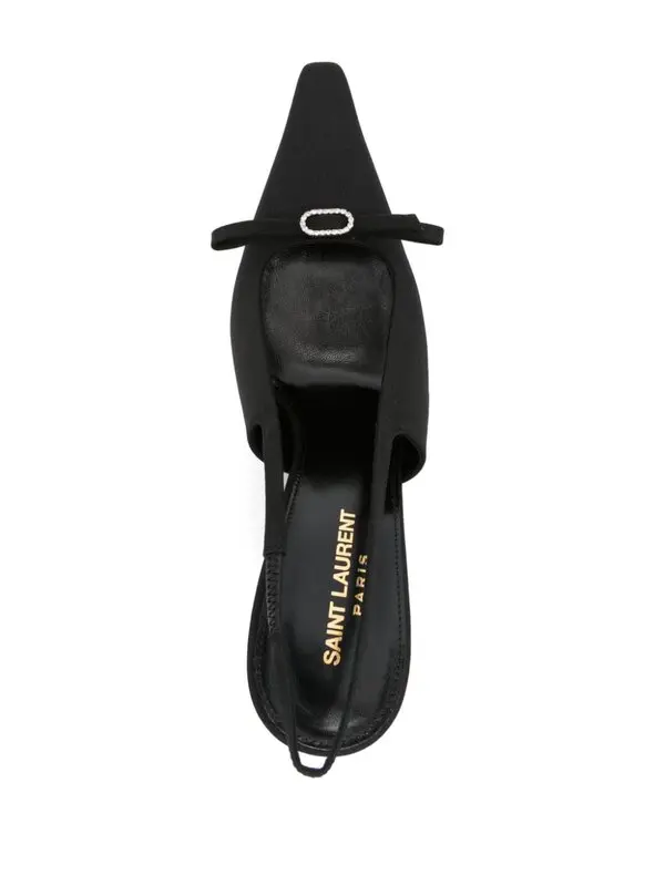 Saint Laurent Sadie 95mm Slingback Pumps