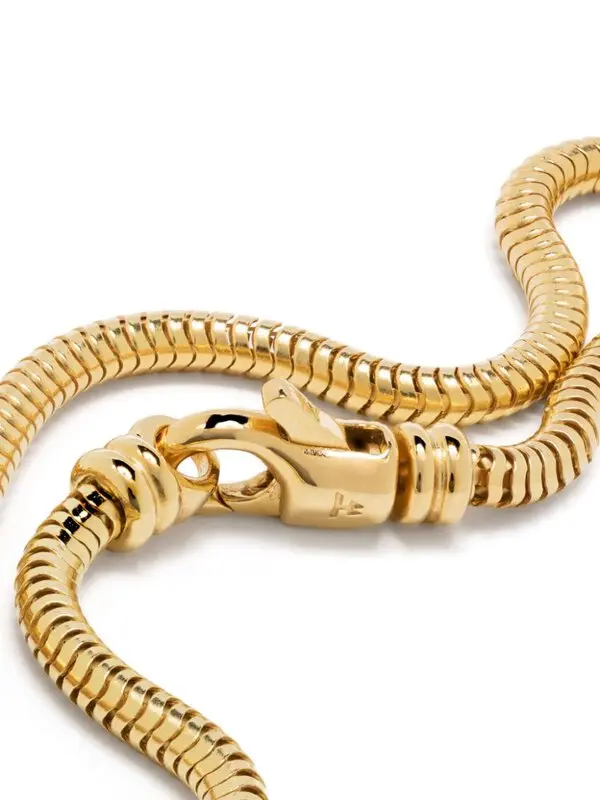Tom Wood Snake Chain Sterling Silver Bracelet - Gold