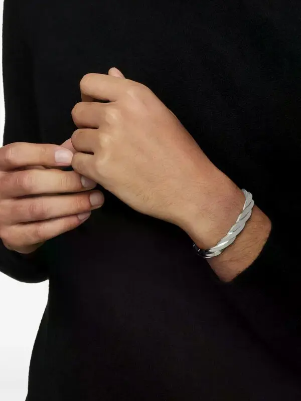 David Yurman Sterling Dy Helios Cuff Bracelet - Silver