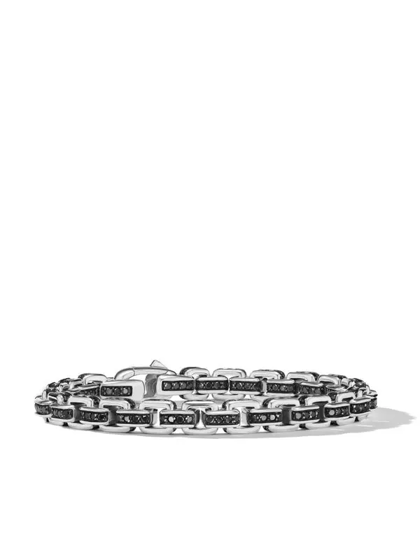 David Yurman Sterling Box Chain Bracelet - Silver