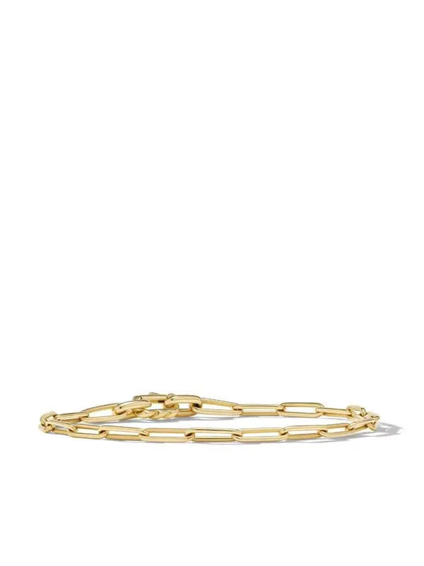 David Yurman 18kt Yellow Chain Link Bracelet