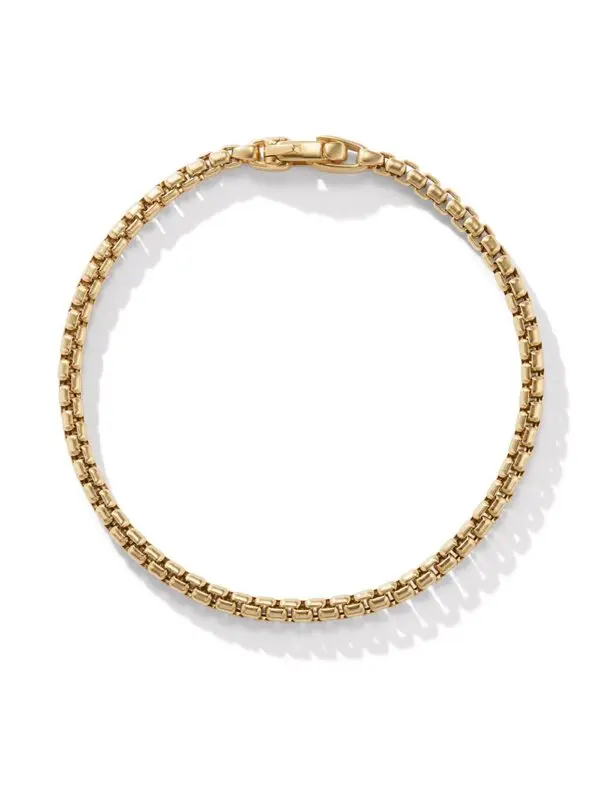 David Yurman 18kt Yellow Box Chain Bracelet - Gold