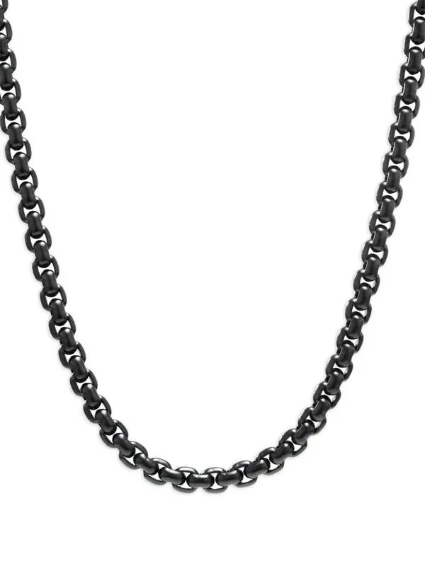 David Yurman Sterling Box Chain Necklace - Silver