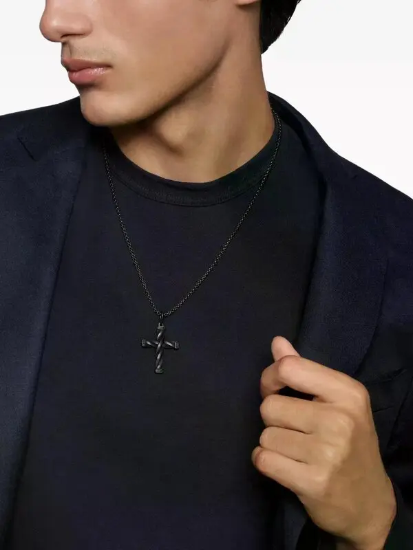 David Yurman Dy Helios Cross Pendant