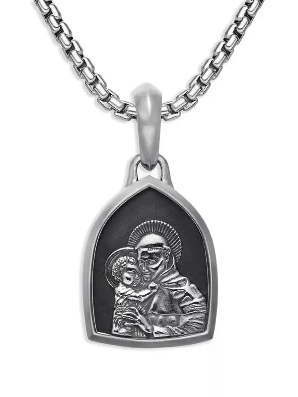 David Yurman Sterling St. Anthony Amulet - Silver