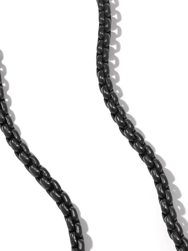David Yurman Sterling Box Chain Necklace - Silver