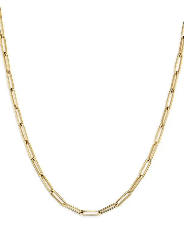 David Yurman 18kt Yellow Chain Link Necklace - Gold