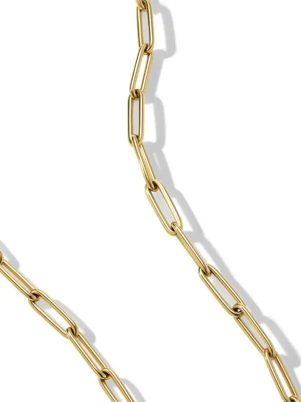 David Yurman 18kt Yellow Chain Link Necklace