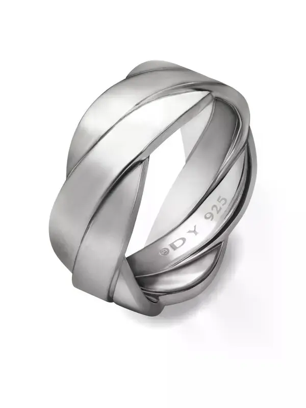 David Yurman Dy Helios Band Ring - Silver