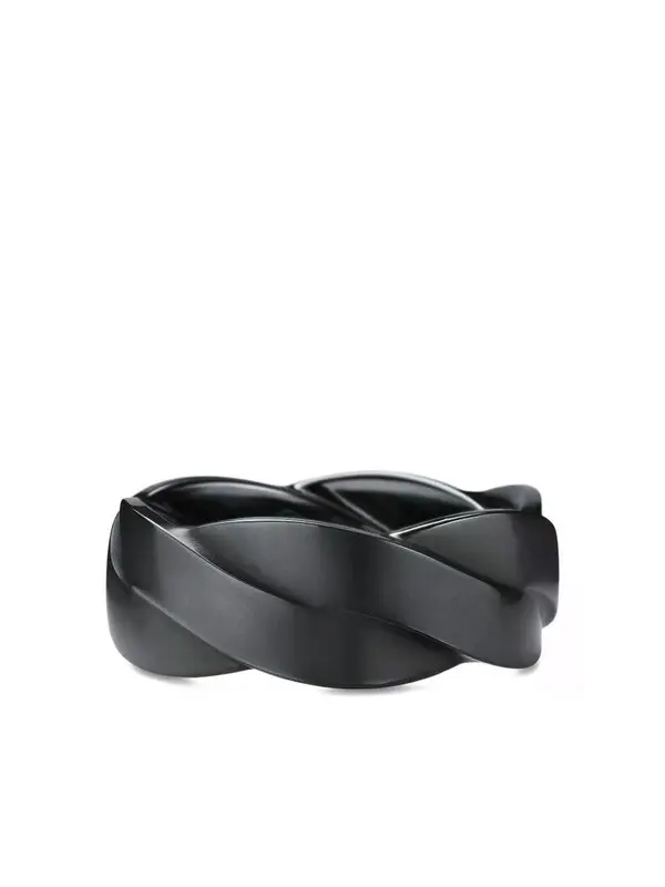 David Yurman Dy Helios Band Ring - Black