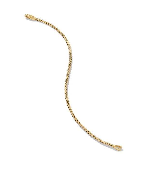 David Yurman 18kt Yellow Box Chain Bracelet