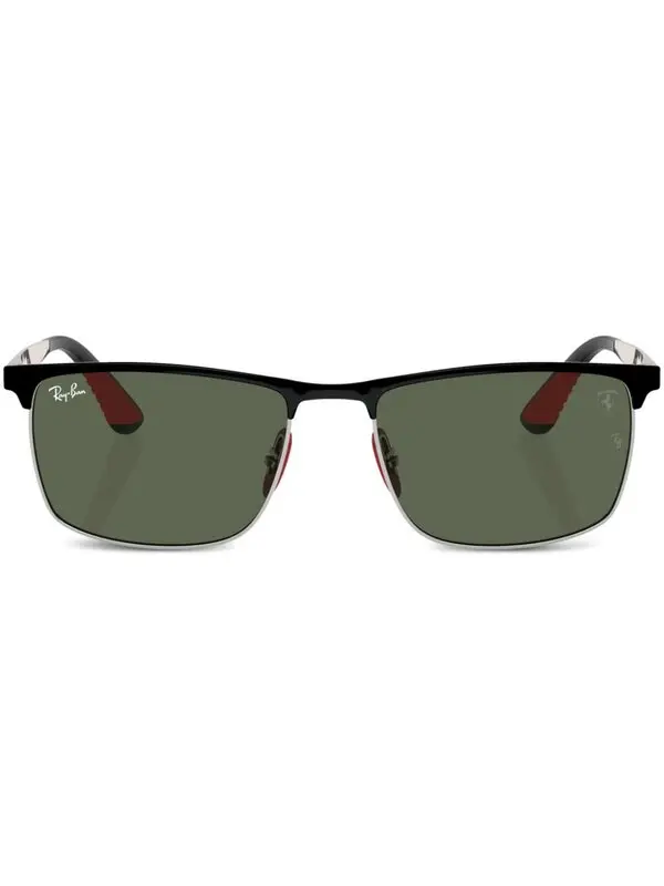 Ray-ban Rectangle-frame Sunglasses - Black