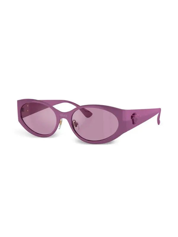 Versace Medusa Oval Sunglasses - Pink