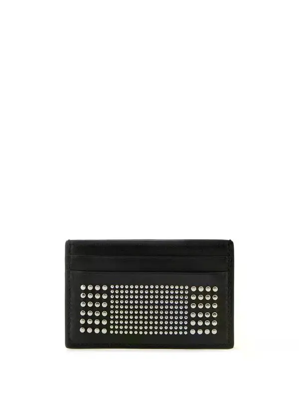 Alexander McQueen Studded Leather Card Holder