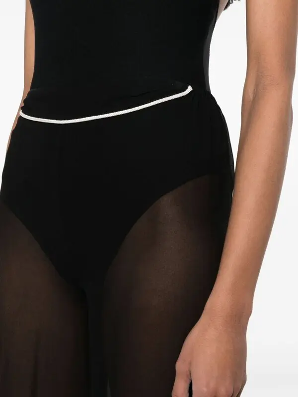 BODE Juana Sheer Silk Trousers
