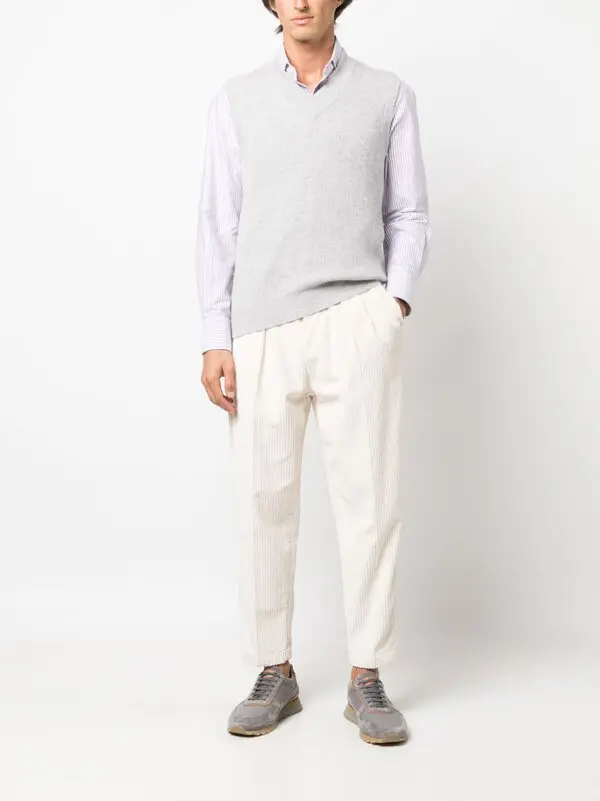 Brunello Cucinelli Corduroy Tapered Trousers