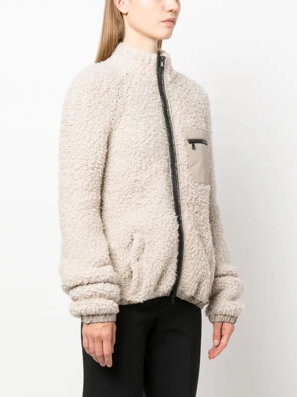 Brunello Cucinelli Faux-fur Effect Jacket