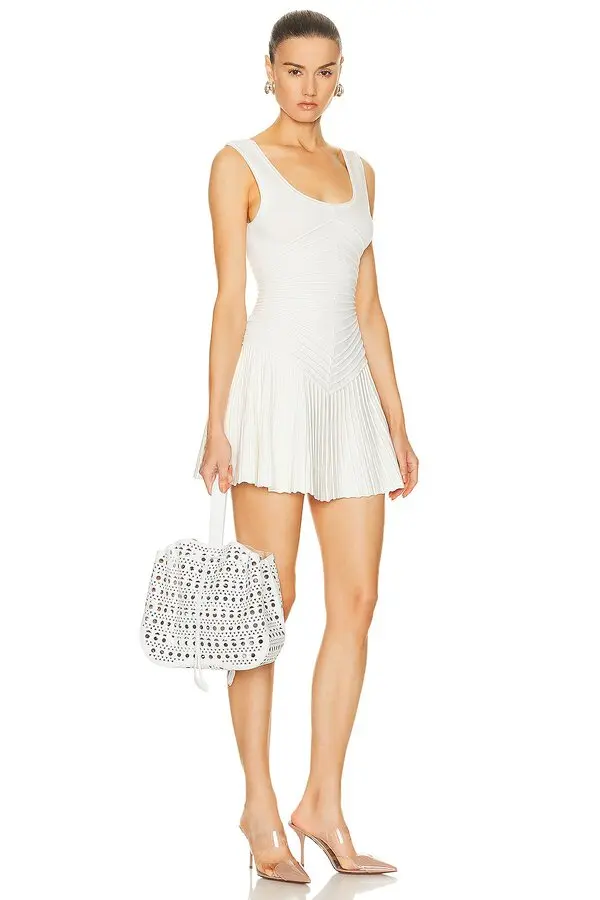 Alaïa Rose Marie Bucket Bag