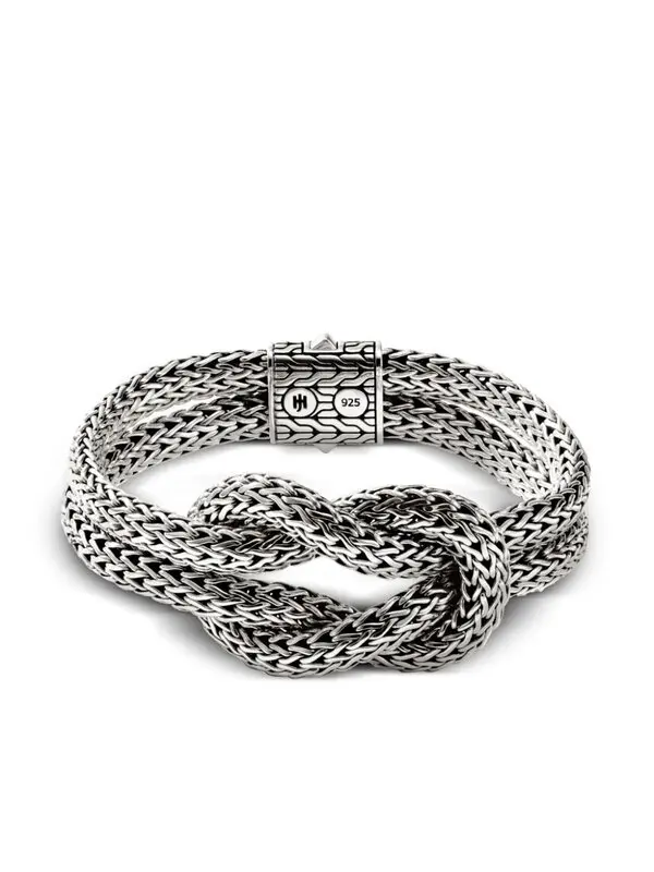 John Hardy Sterling Love Knot Bracelet