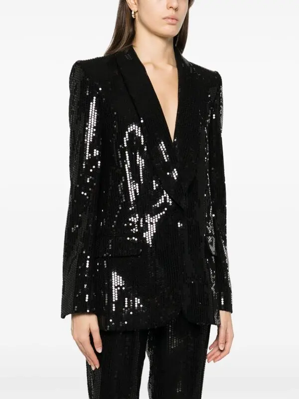 Zadig&Voltaire Vive Sequinned Blazer - Black