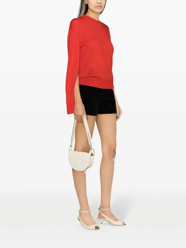 Zadig&Voltaire Emma Cut-out-sleeves Wool Jumper