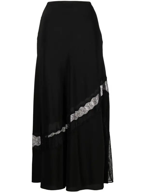 Zadig&Voltaire Jayal Silk Midi Skirt