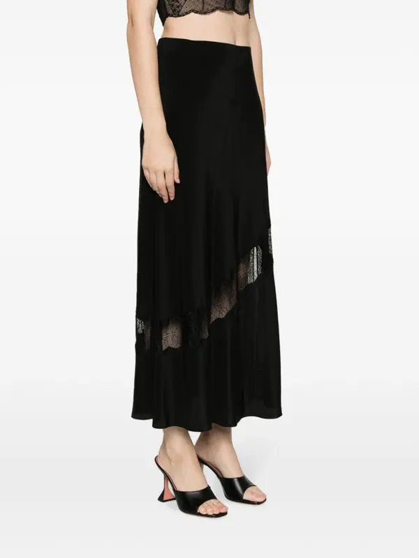 Zadig&Voltaire Jayal Silk Midi Skirt