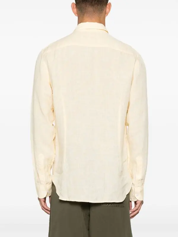 Orlebar Brown Giles Long-sleeve Linen Shirt