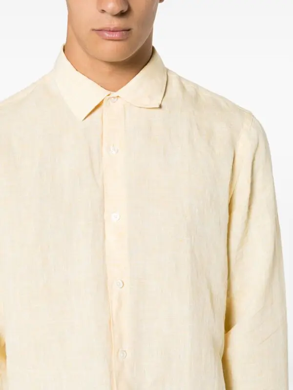 Orlebar Brown Giles Long-sleeve Linen Shirt