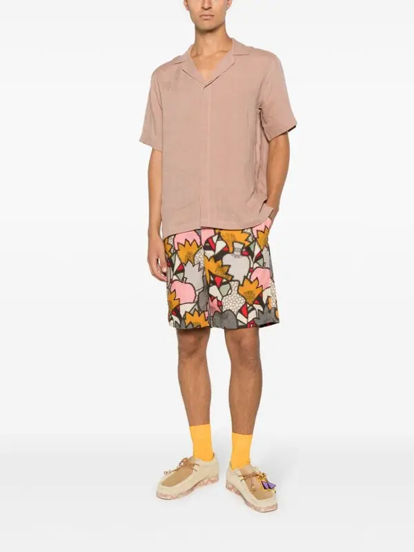 Orlebar Brown Maitan Linen Shirt - Pink