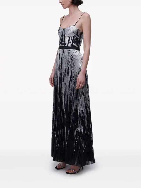 Simkhai Brielle Pleated Gown