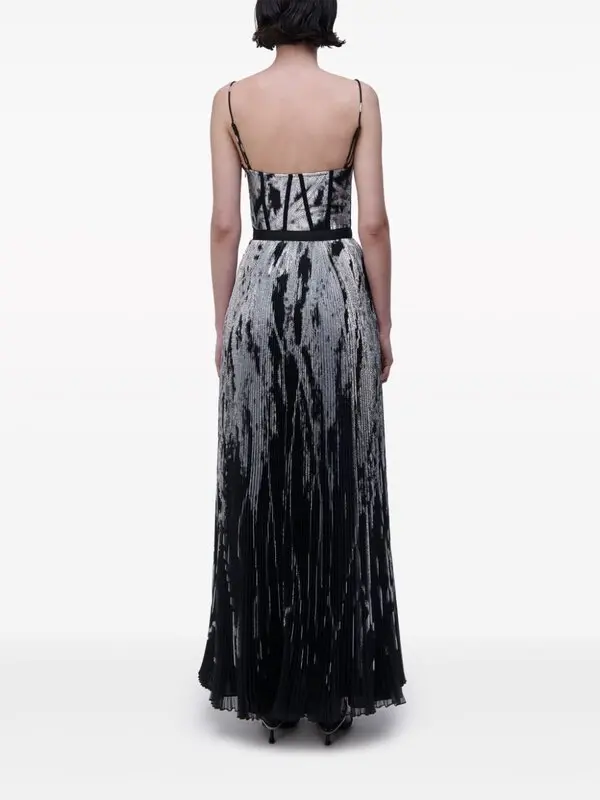 Simkhai Brielle Pleated Gown