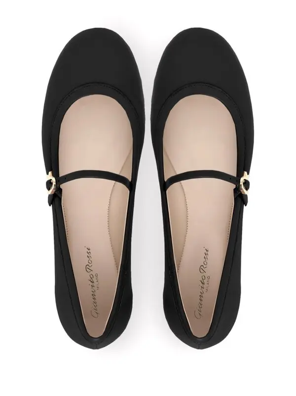 GIANVITO ROSSI Carla Ballerina Shoes - Black