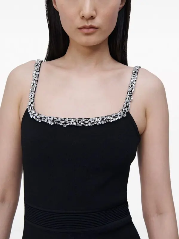 Simkhai Marci Crystal-embellished Dress