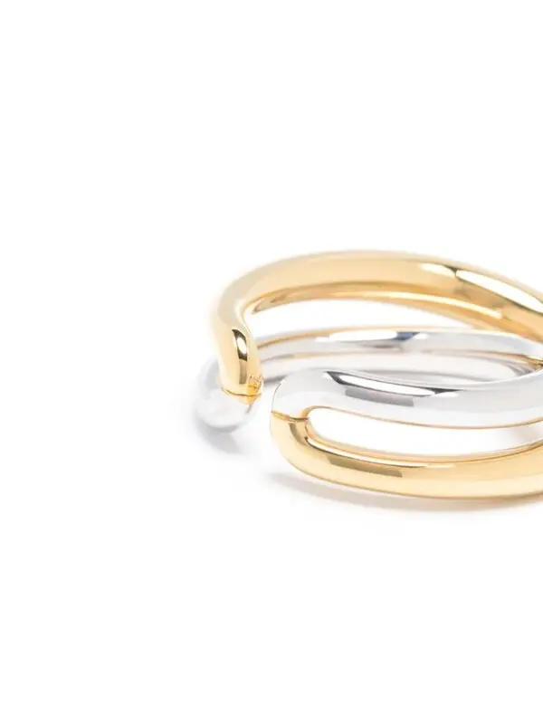 Charlotte Chesnais Initial Two-tone Design Ring